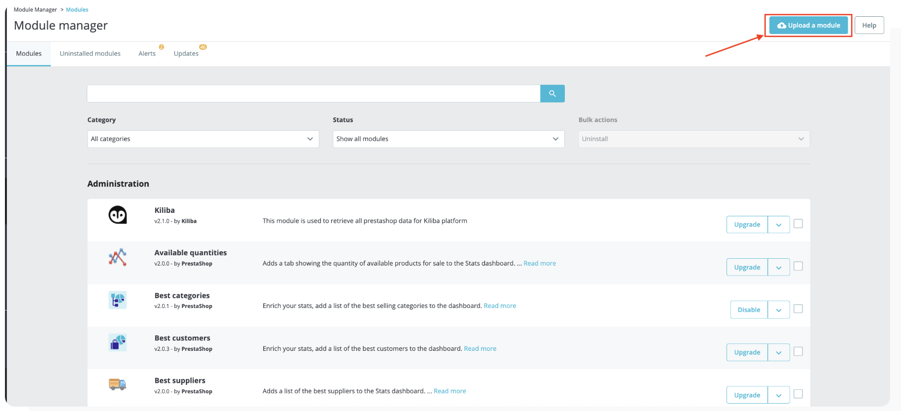 Comment installer le module Kiliba sur Prestashop ? – Centre d'aide - Kiliba